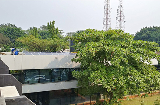 20KW Solar Power System Project For Restaurant In Indonesia